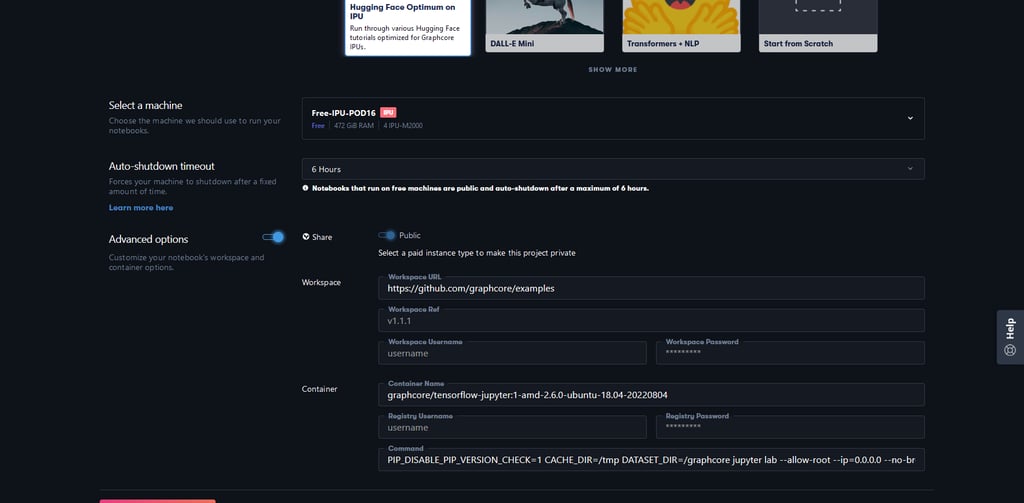 Getting started with IPUs on Paperspace